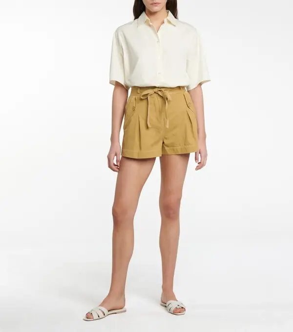 Ulla Johnson Oscar Cotton Shorts