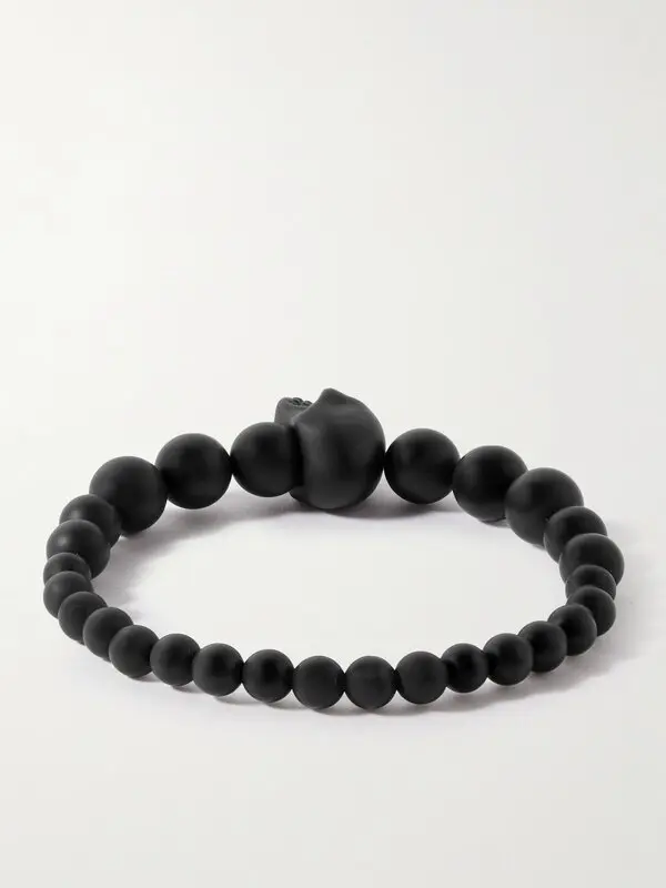 Alexander McQueen Resin Bead Bracelet