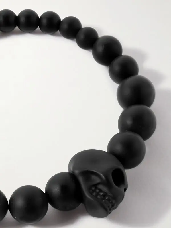 Alexander McQueen Resin Bead Bracelet