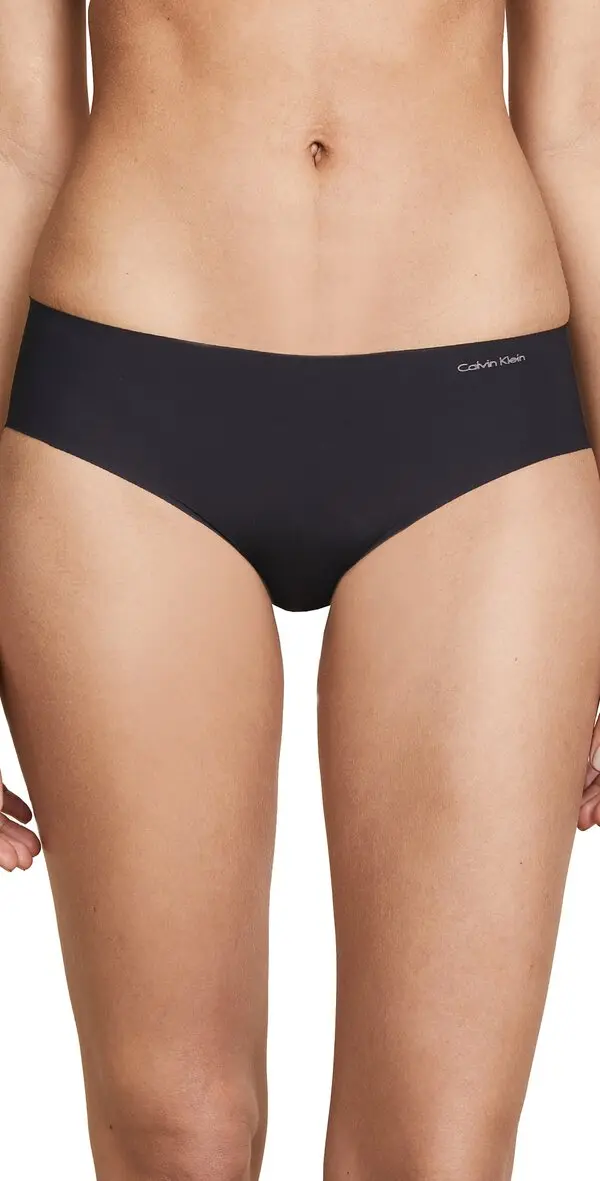 Calvin Klein Invisibles Hipster Panties - Black