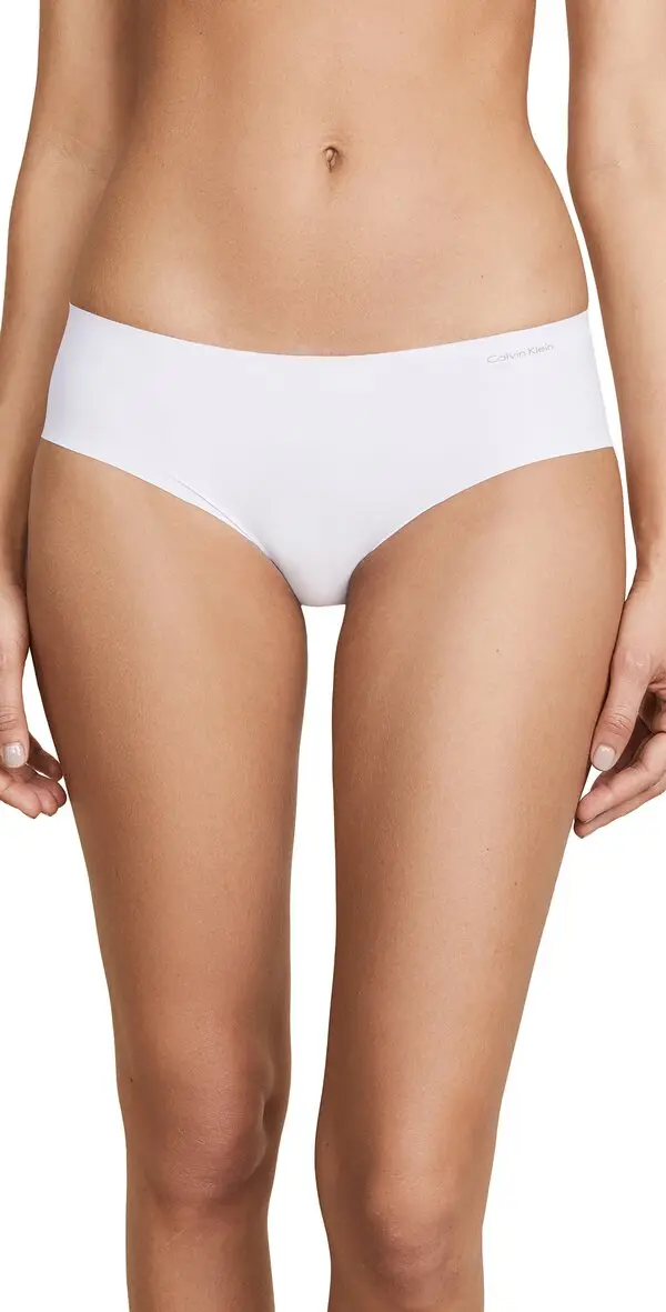 Calvin Klein Invisibles Hipster Panties - White