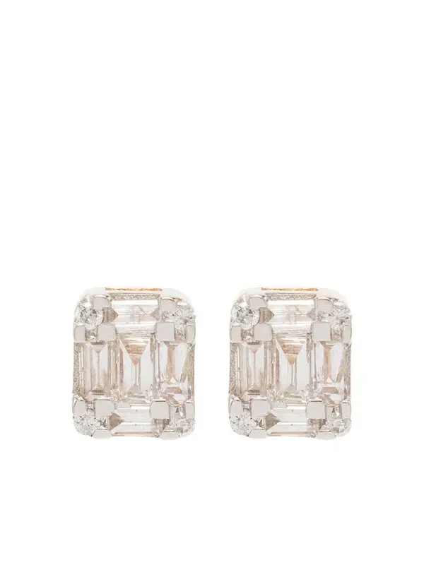 Adina Reyter 14kt Yellow Diamond Stud Earrings - Gold