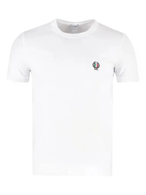 Dolce & Gabbana Embroidered T-shirt - White