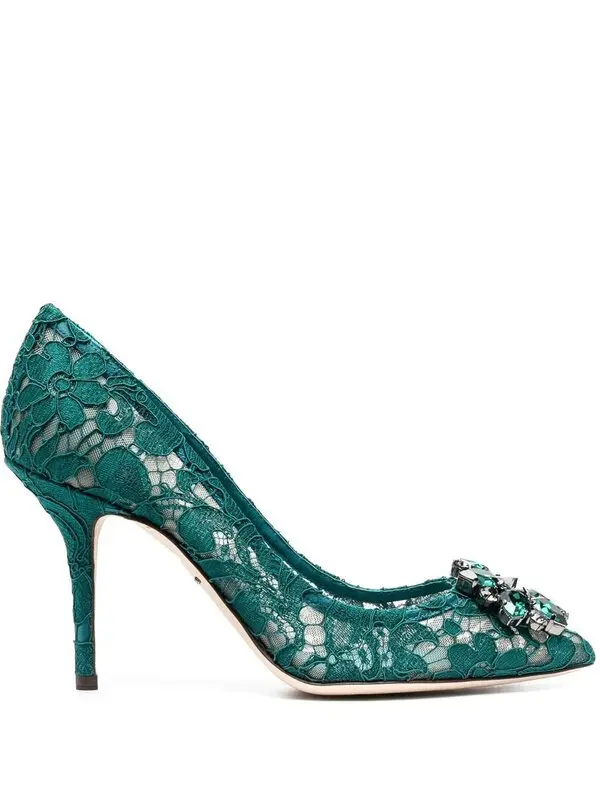Dolce & Gabbana Belluci Lace Pumps