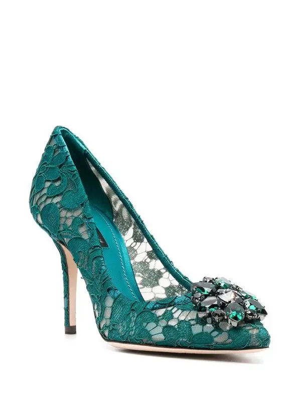Dolce & Gabbana Belluci Lace Pumps