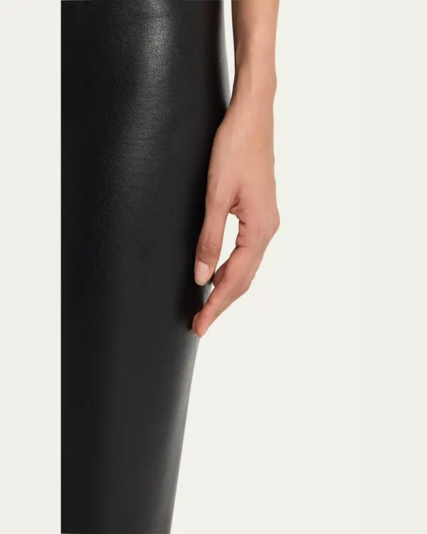 Commando Classic Faux-leather Leggings - Black
