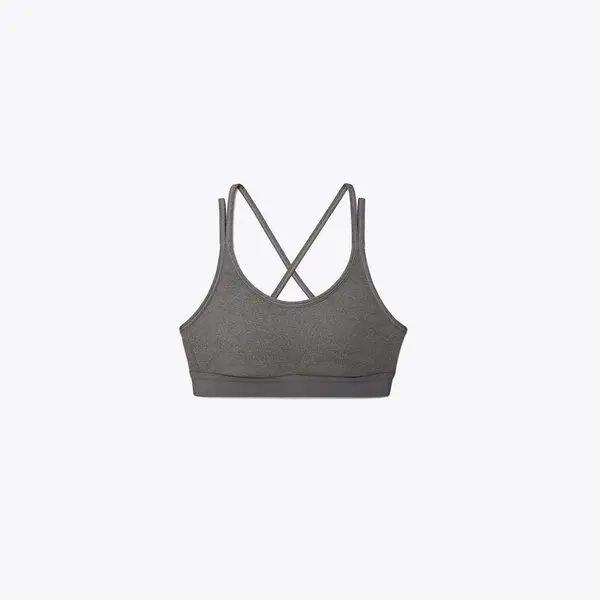 Tory Burch Compression Mélange Cross-back Bra