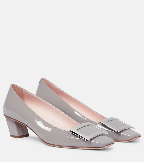 ROGER VIVIER Belle Vivier 45 Pumps - Grey