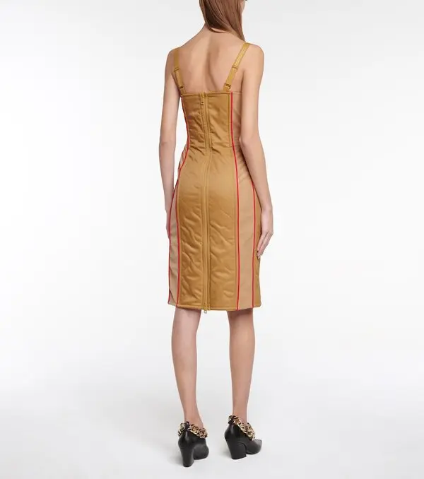 burberry corset dress Burberry Ladies Camel Alanis Corset Mini Dress, Brand Size 2 (US Size 0)  8037152 - Clothing