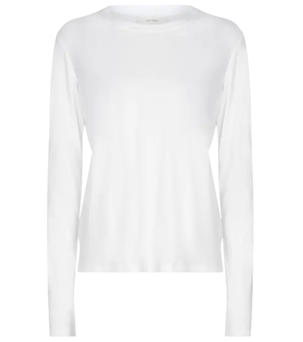 THE ROW Shermann Cotton-jersey Top - White