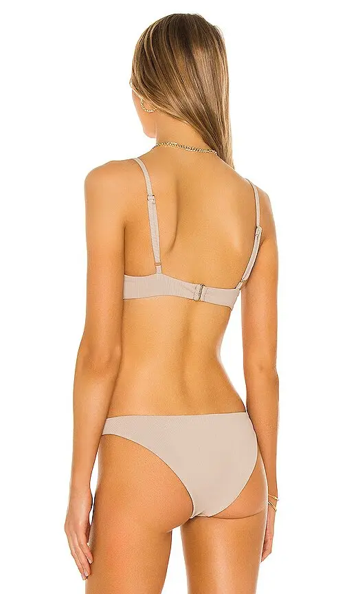 Beach Riot Camilla Bikini Top - Tan