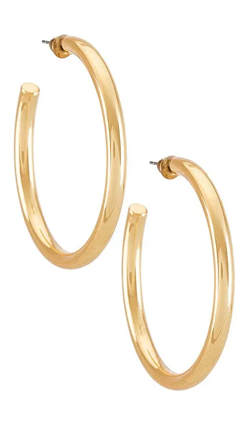 CASA CLARA Annie Hoop Earrings - Gold