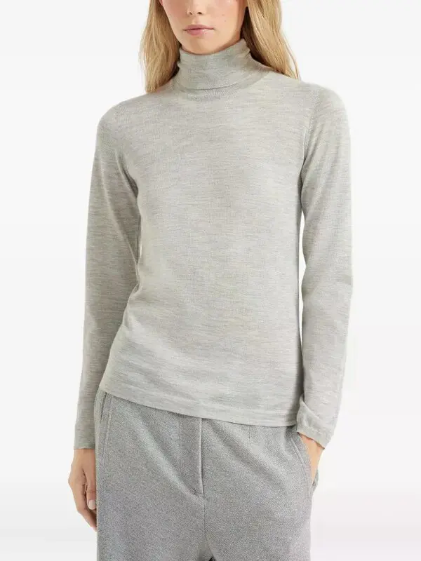 Brunello Cucinelli Fine-knit Jumper - Grey