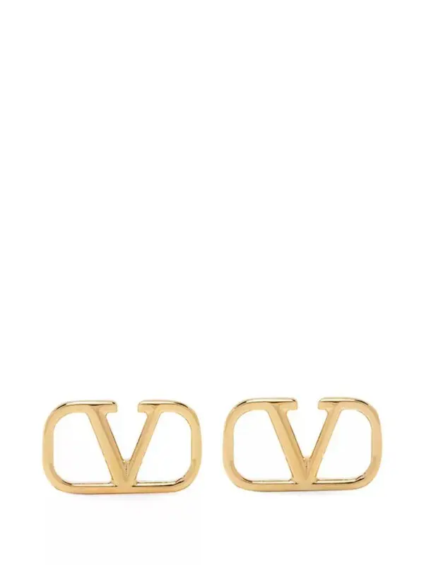 Valentino Garavani Vlogo Signature Stud Earrings - Gold
