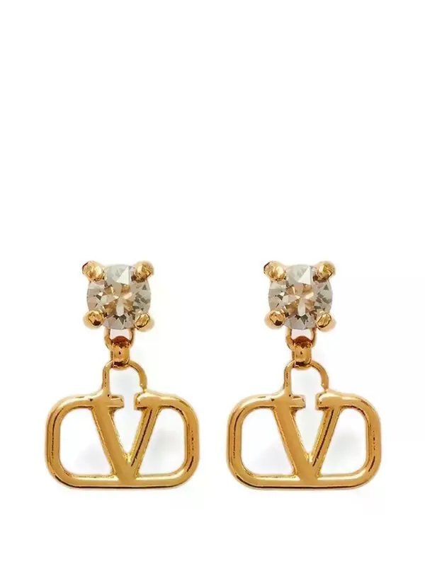 Valentino Garavani Vlogo Signature Earrings - Gold