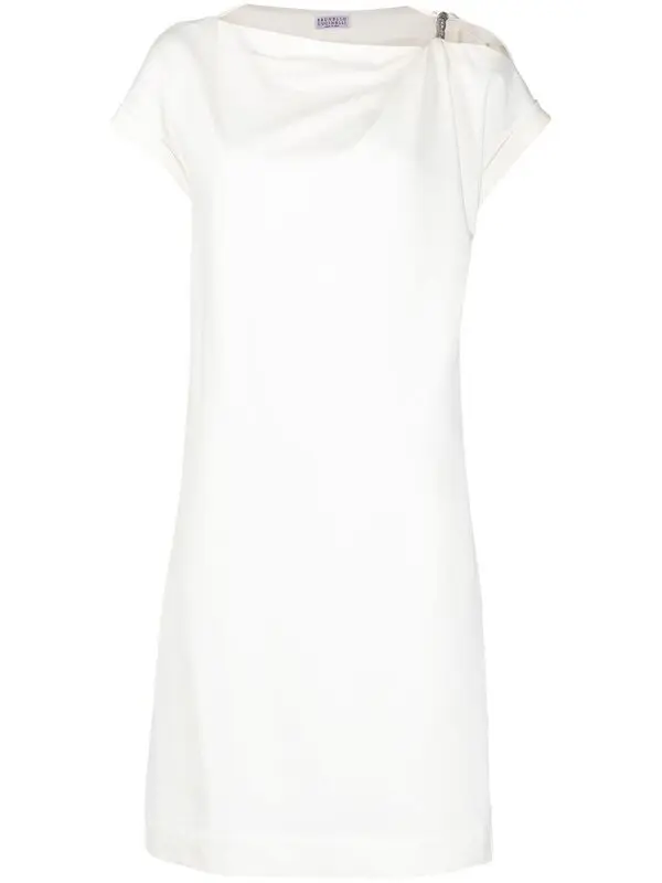 Brunello Cucinelli Boat Neck Dress