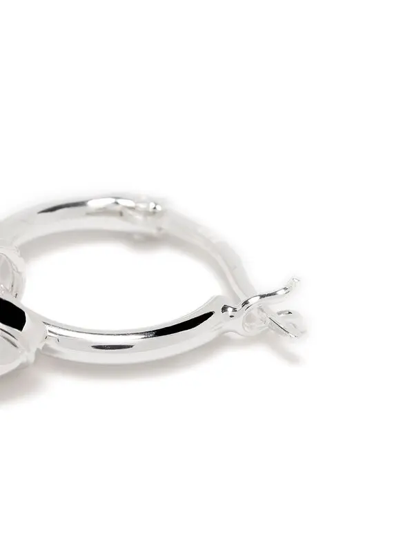 TRUE ROCKS Sterling Shark Tooth Earring - Silver