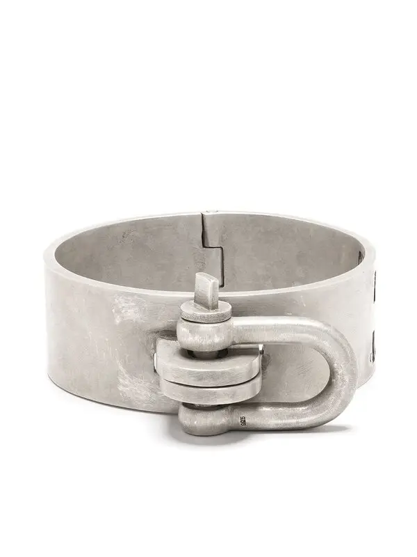 PARTS OF FOUR Restraint Cuff Bracelet - Silver