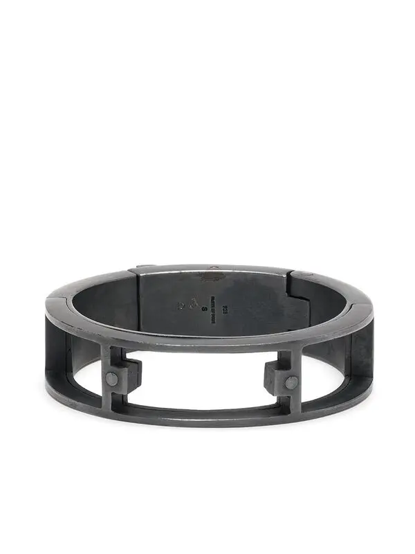 PARTS OF FOUR Sistema Cut-out Bracelet - Grey