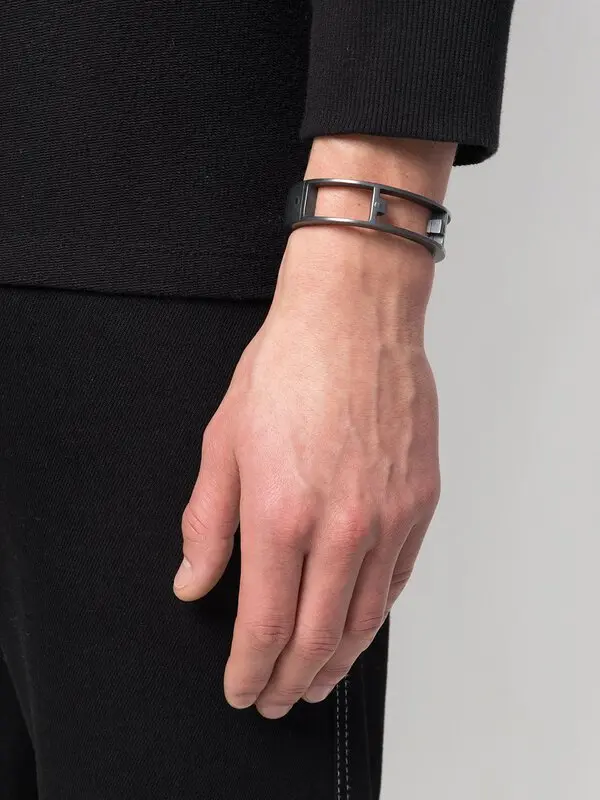 PARTS OF FOUR Sistema Cut-out Bracelet - Grey