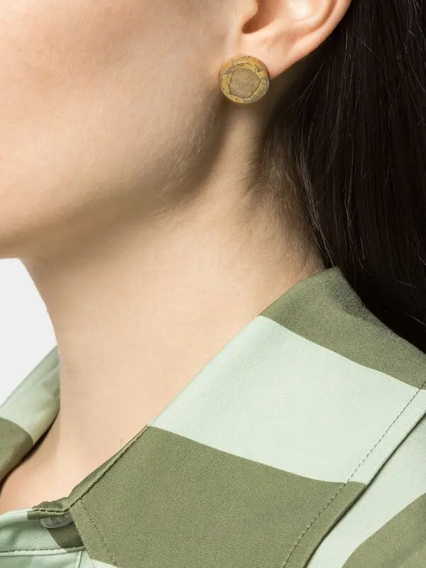 PARTS OF FOUR Aga+dia Single Stud Earring - Gold