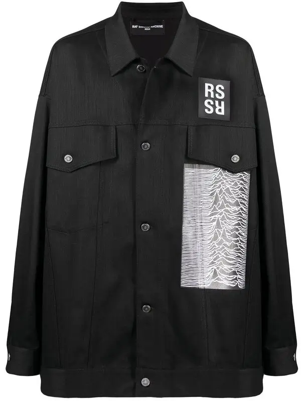 Raf Simons Joy Division Oversized Shirt Jacket