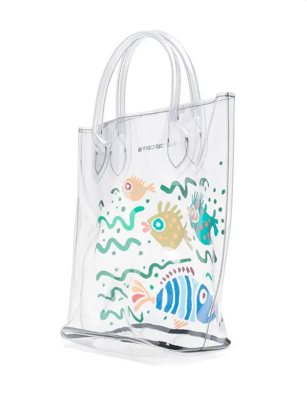 10 CORSO COMO Fish-print Tote Bag