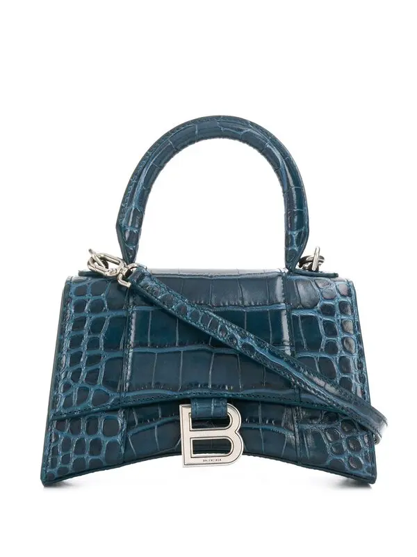 Balenciaga Hourglass Xs Top Handle Bag