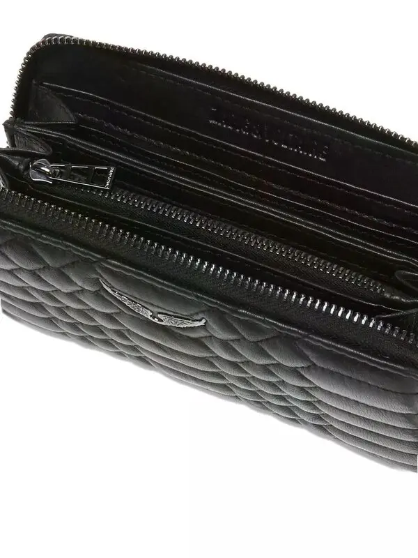 Zadig&Voltaire Matelassé Quilted Wallet