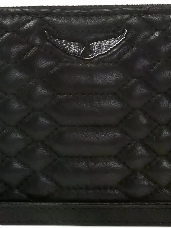 Zadig&Voltaire Matelassé Quilted Wallet