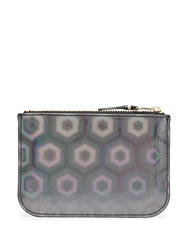 Comme Des Garçons Geometric Zipped Wallet