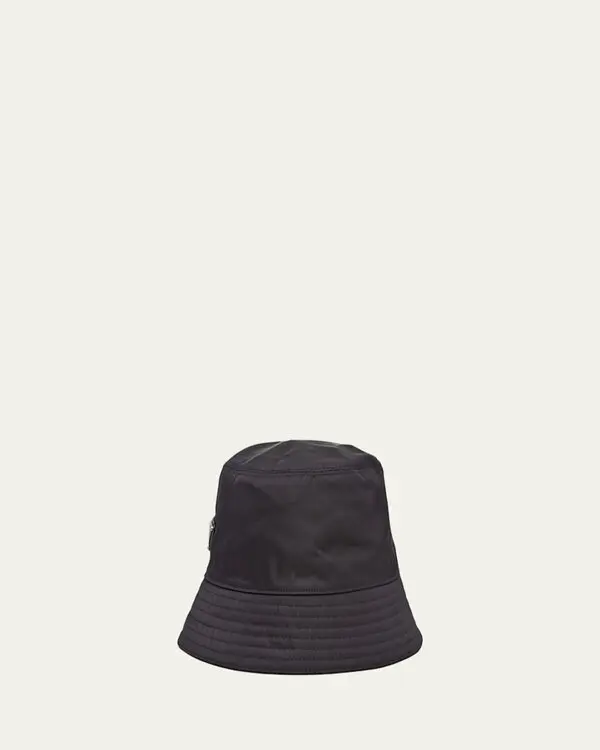 Prada Nylon Bucket Hat - Nero