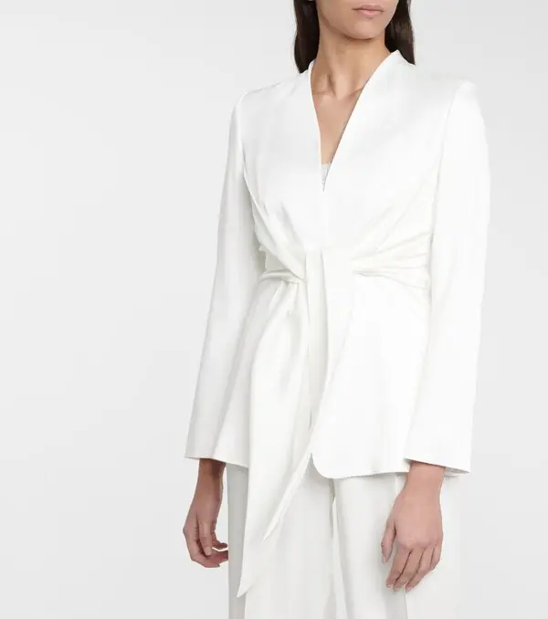 Max Mara Mattino Satin Blazer