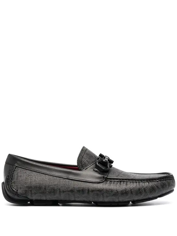 FERRAGAMO Parigi 19 Loafers - Grey