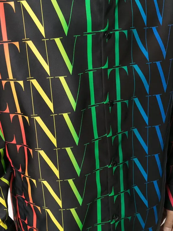 Valentino Garavani Vltn Times Printed Shirt