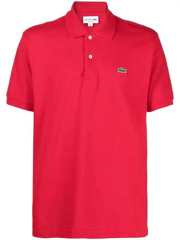 Lacoste Embroidered Logo Polo Shirt - Red