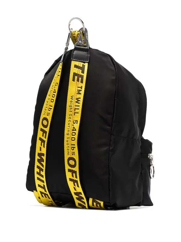 Off-White Industrial Straps Mini Backpack In Black - 60% Off