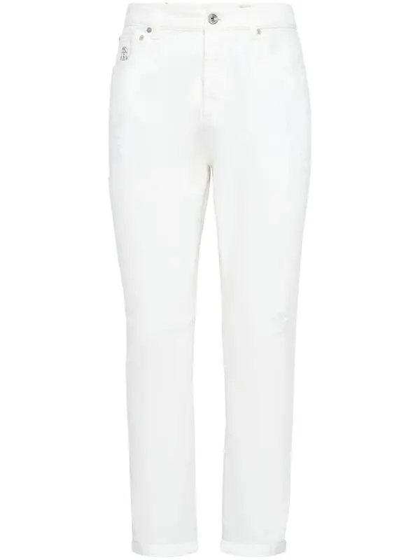 Brunello Cucinelli Five-pocket Straight-leg Jeans