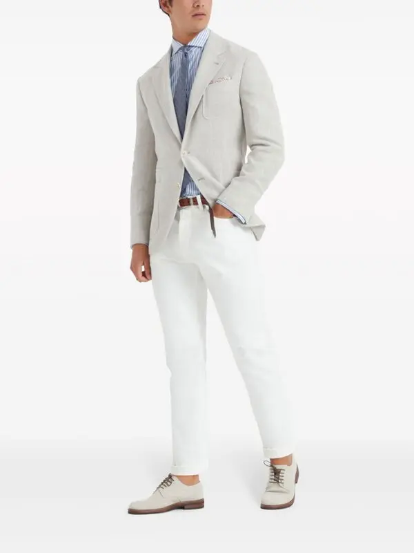 Brunello Cucinelli Five-pocket Straight-leg Jeans
