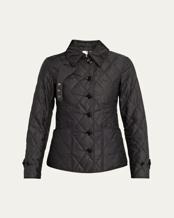 Burberry Fernleigh Quilted Jacket - Black