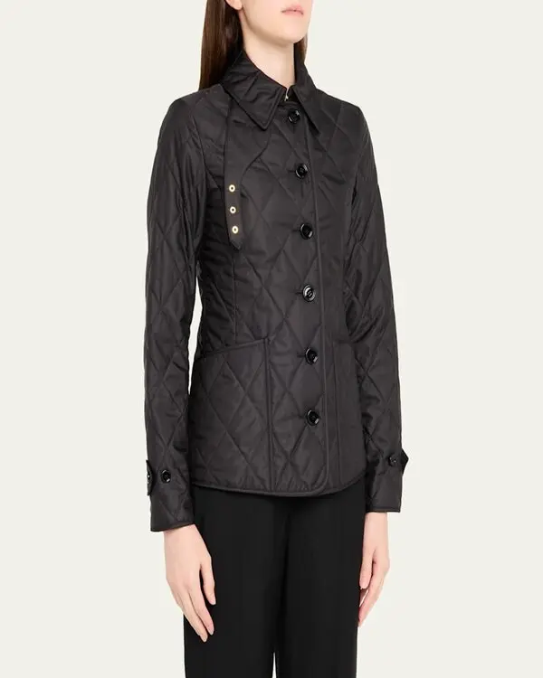 Burberry Fernleigh Quilted Jacket - Black