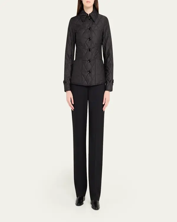 Burberry Fernleigh Quilted Jacket - Black