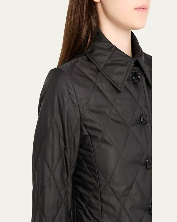 Burberry Fernleigh Quilted Jacket - Black