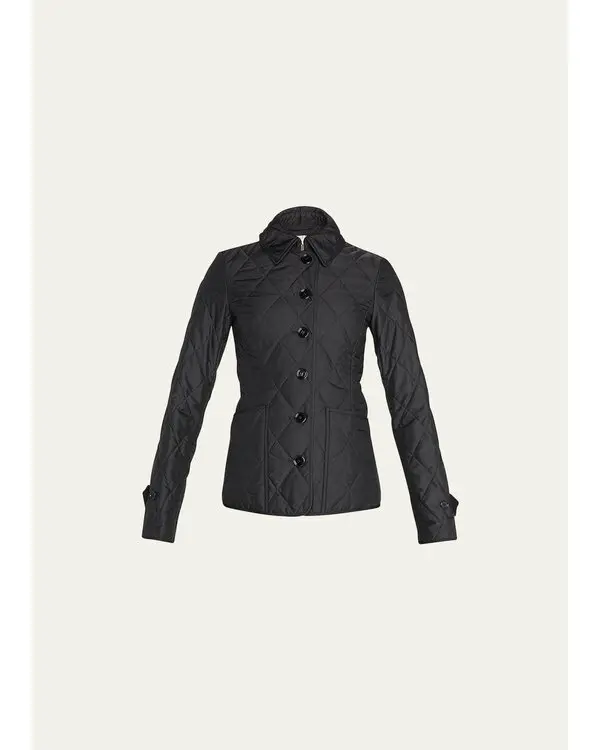 Burberry Fernleigh Quilted Jacket - Black