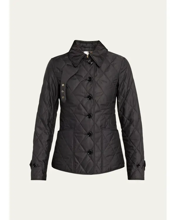 Burberry Fernleigh Quilted Jacket - Black