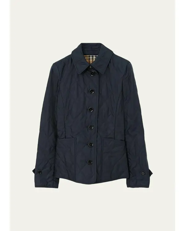 Burberry Fernleigh Quilted Jacket - Midnight