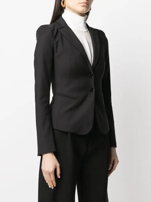 Patrizia Pepe Fitted Blazer - Black