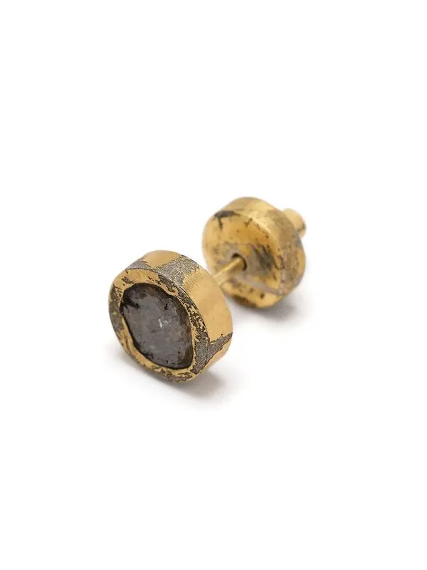 PARTS OF FOUR Diamond-encrusted Single Earring - Gold
