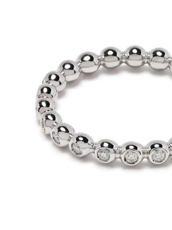 PRAGNELL 18kt White Gold Diamond Ring - Silver