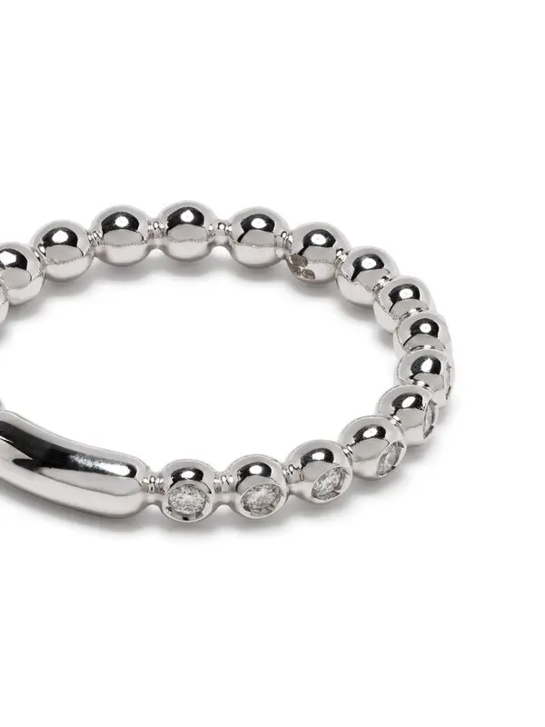 PRAGNELL 18kt White Gold Diamond Ring - Silver